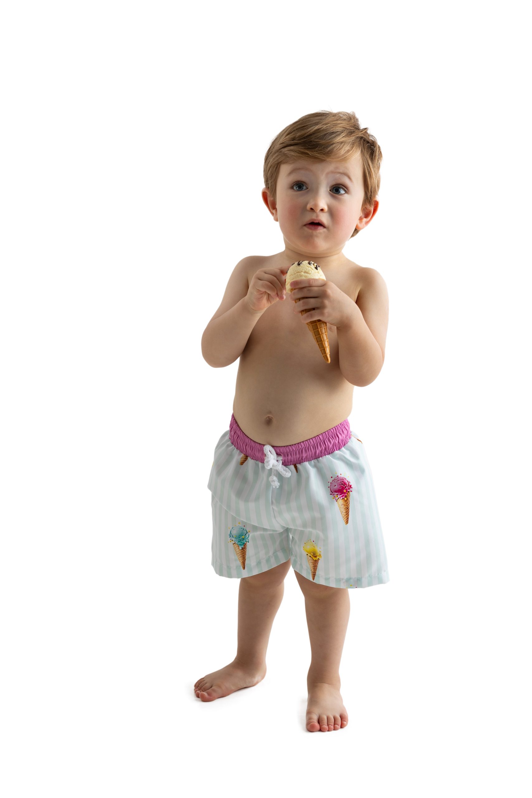 Meia Pata ice cream boys swim trunks - Niamh & Ruby's